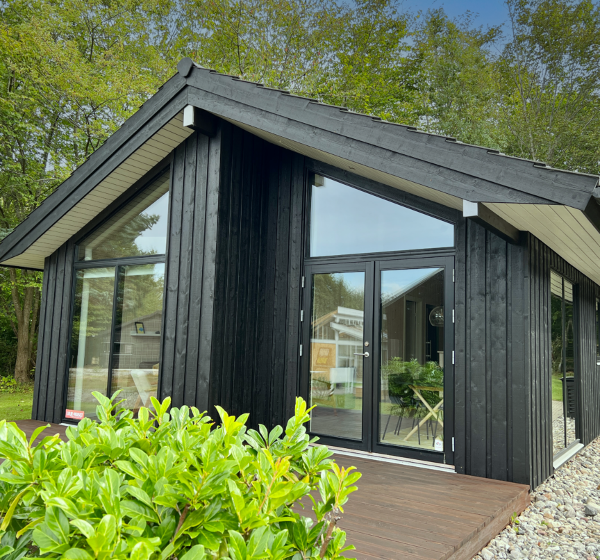 Lilje-huset udstillingshuse i Byggecentrum Middelfart